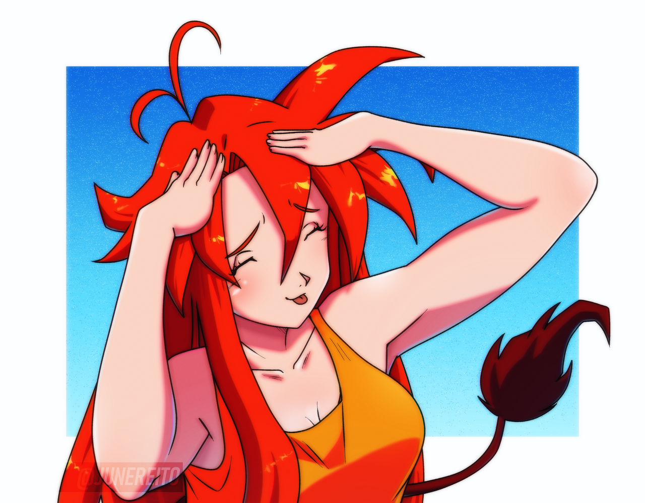 Ah Eto Bleh June By Junereito On Deviantart