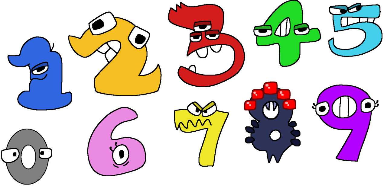 My Prediction Of Number Lore By Fluffyiscool2022 On Deviantart