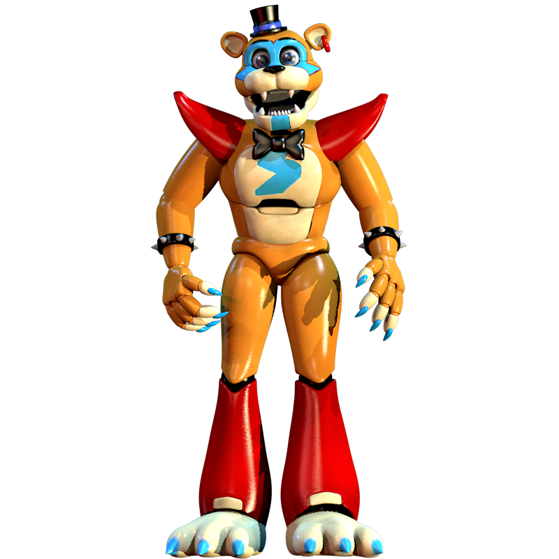 Glamrock Freddy Fnaf Security Breach Minecraft Skin