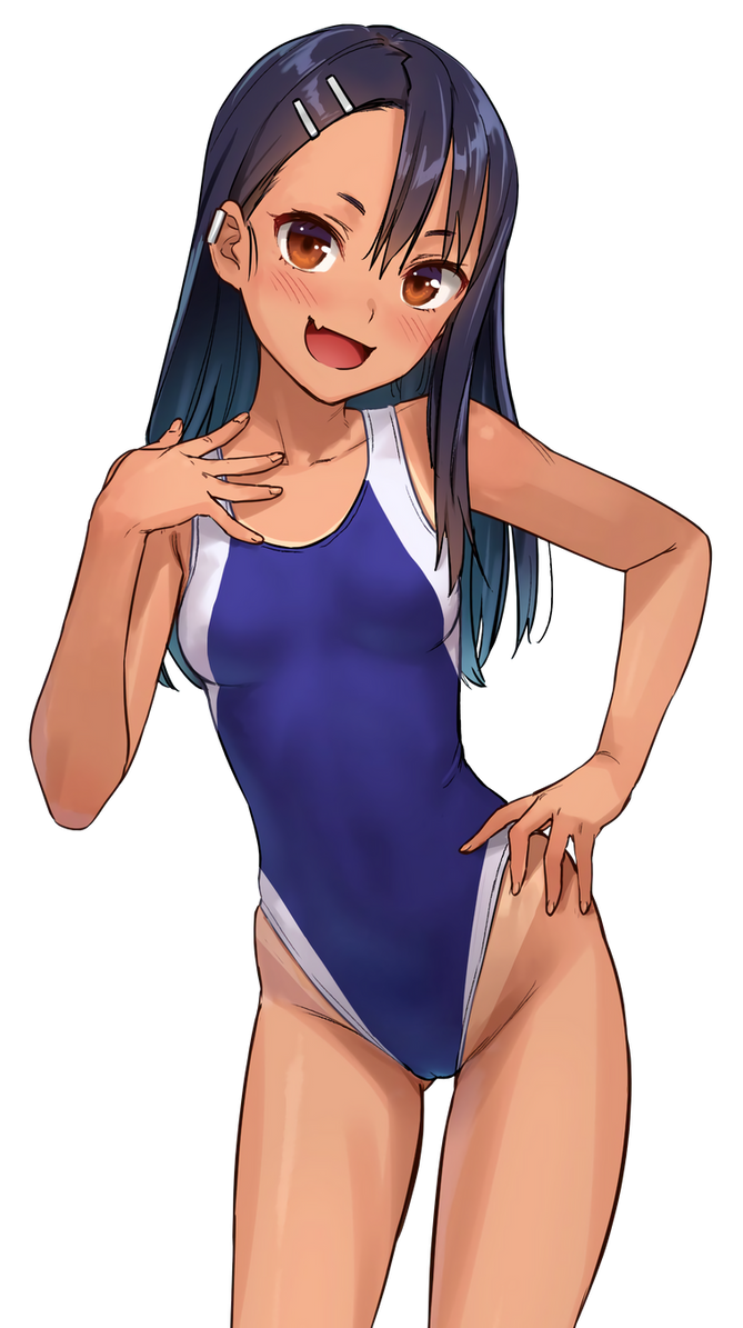 Nagatoro Hayase Swimsuit Render By Nudran On Deviantart