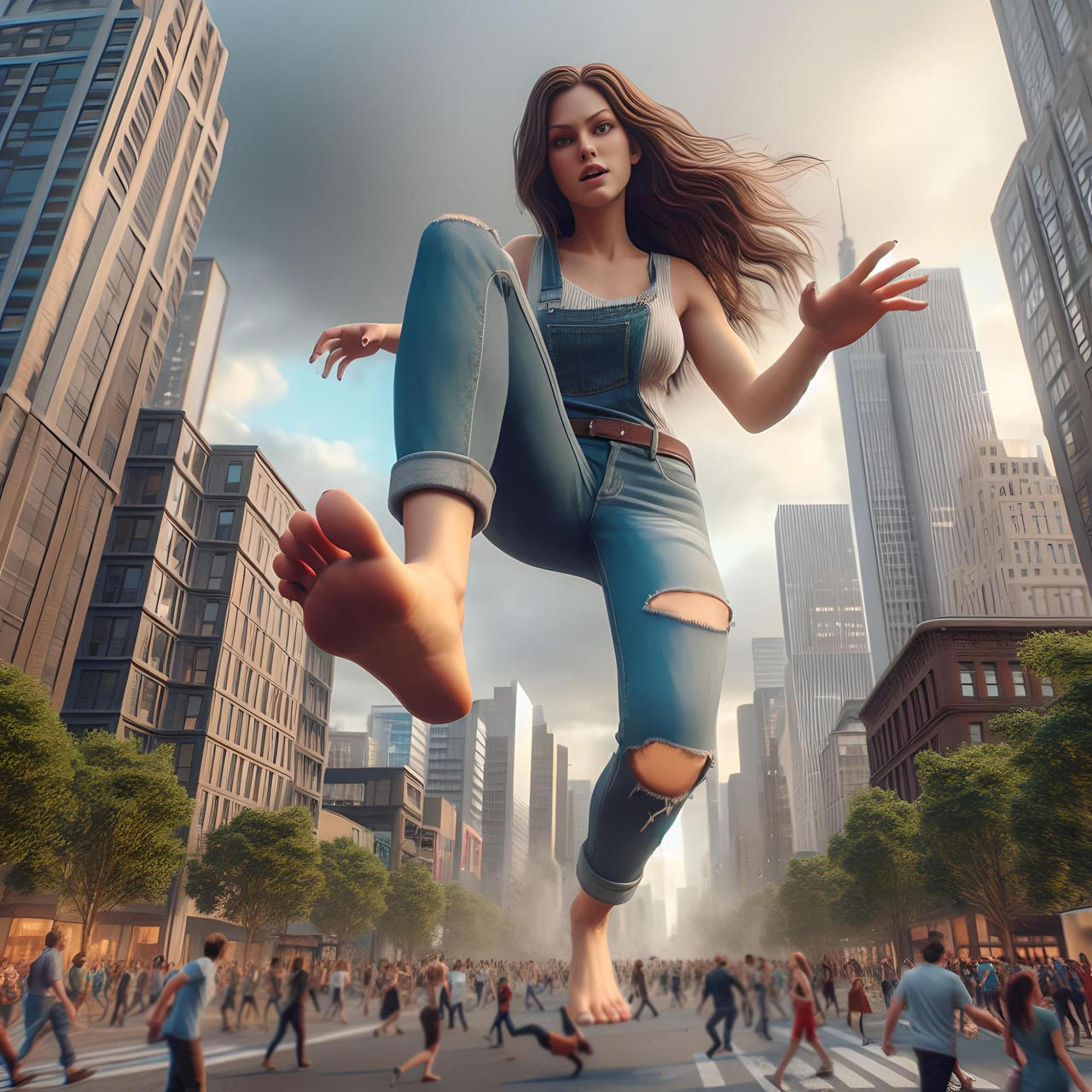 Giantess By Dalbrad On Deviantart