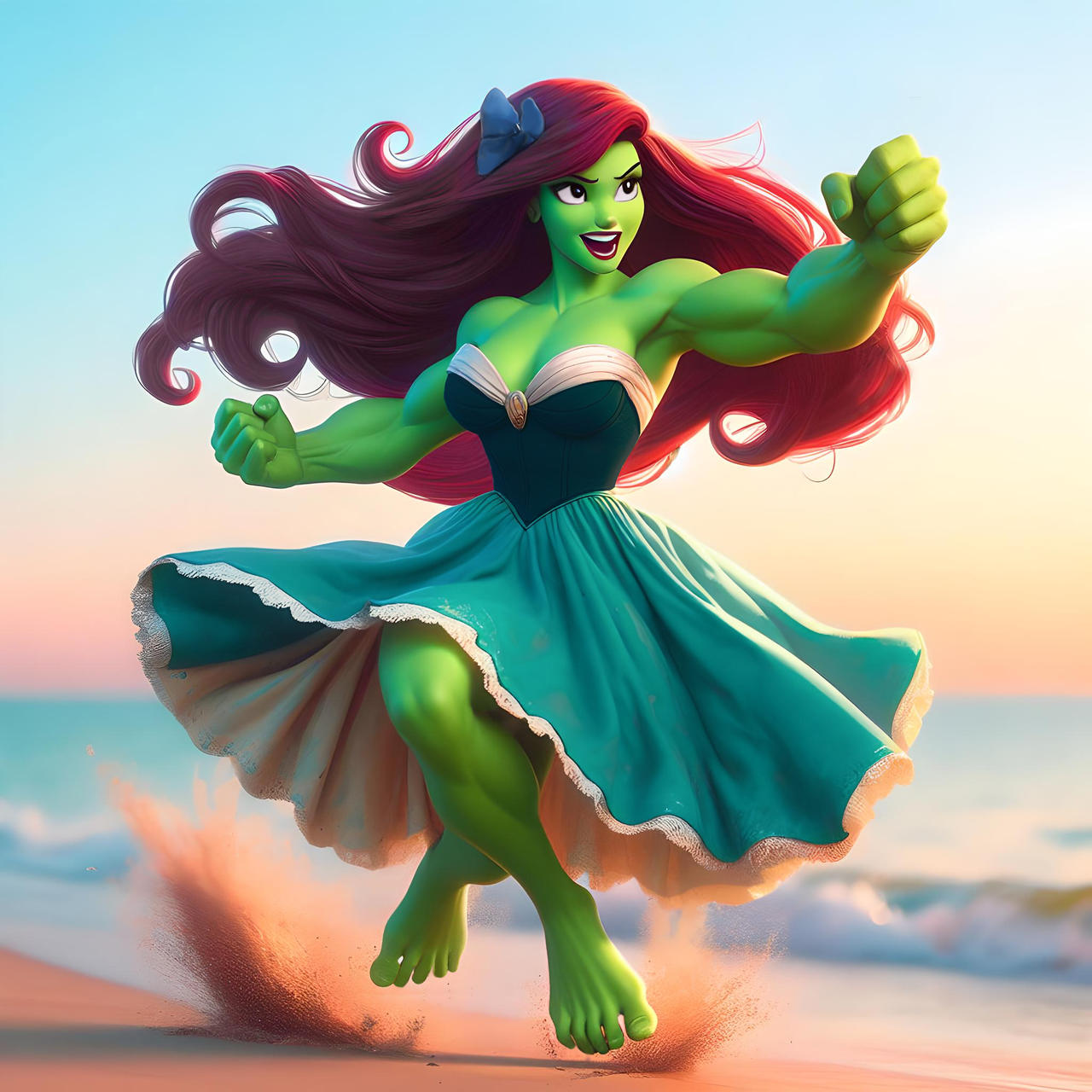 Ariel She Hulk Feet By Dalbrad On Deviantart