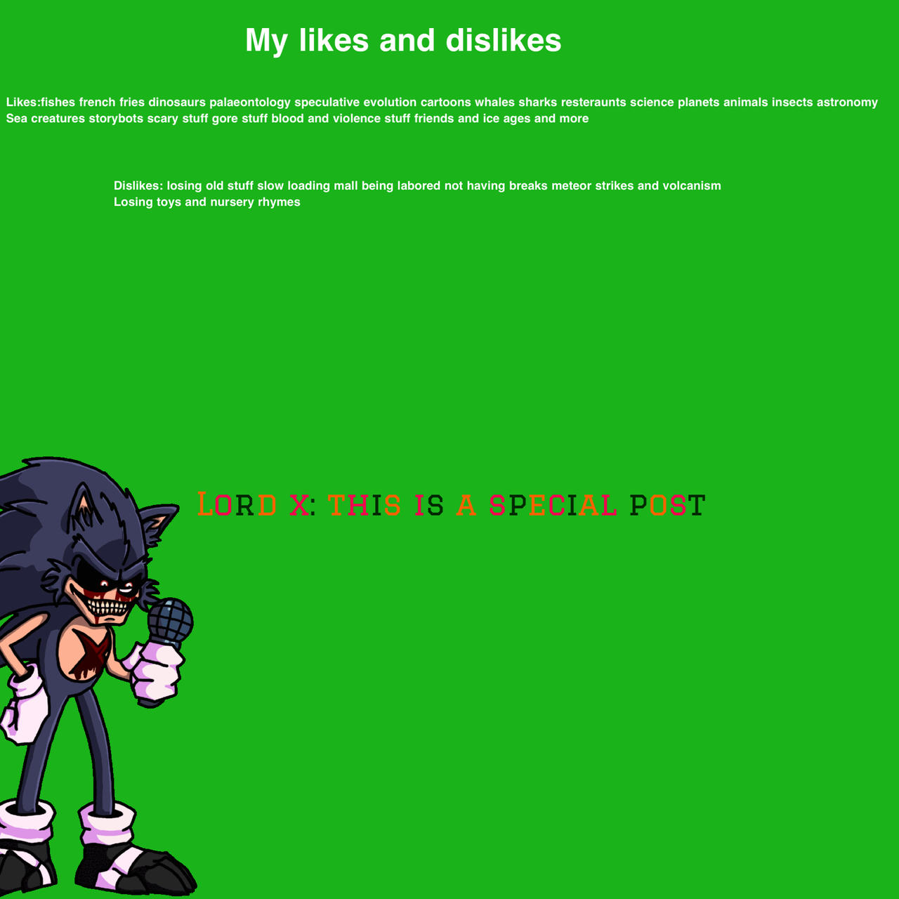 My Likes And Dislikes Tember By Vycanisthingy On Deviantart