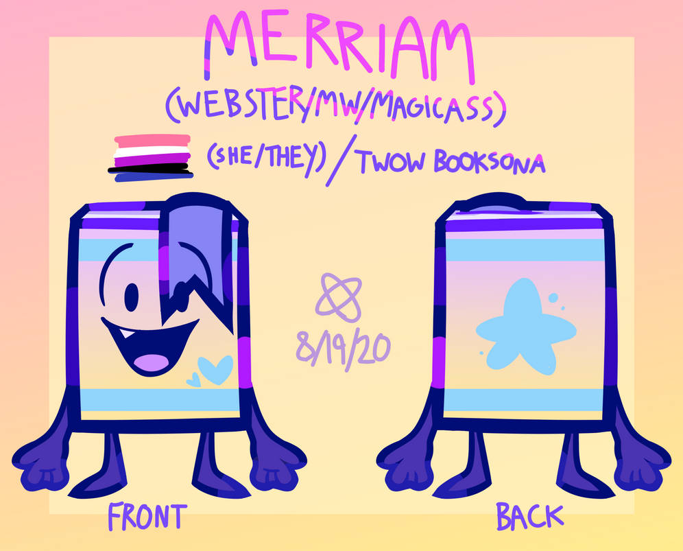 Merriam Reference Sheet Twow Booksona By Smeekles On Deviantart