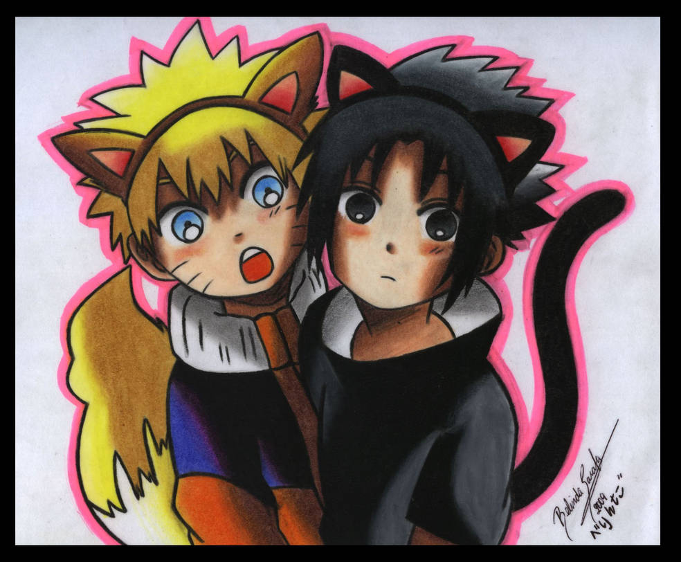 Kitsune And Neko By Belinda Narutera On Deviantart
