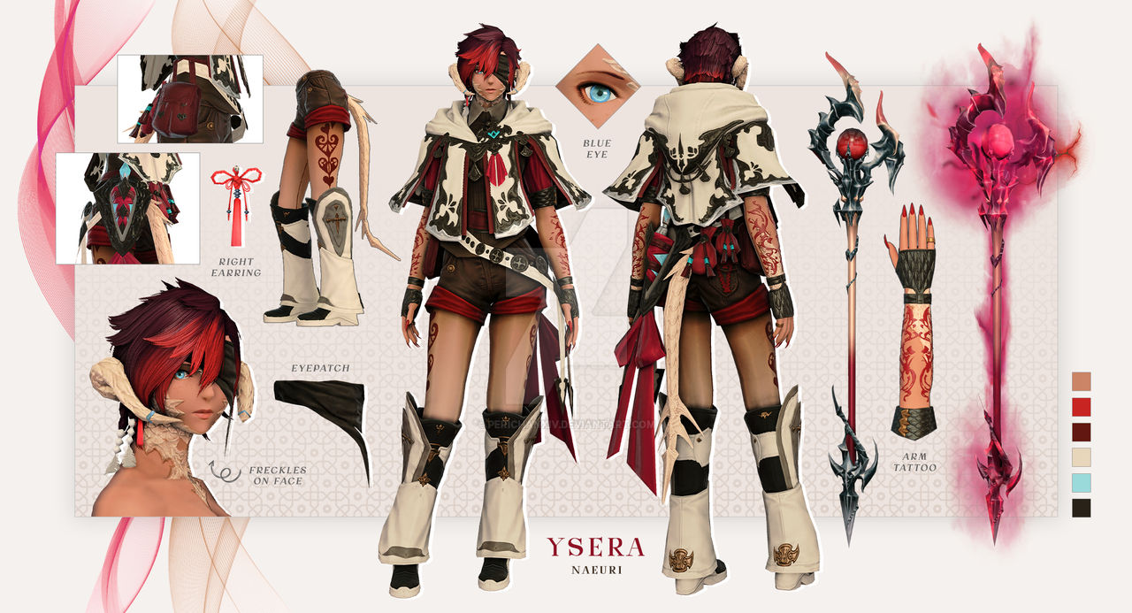 FFXIV Character Reference Sheet - Ysera Naeuri by PeriChanXIV on DeviantArt FFXIV Character Reference Sheet - Ysera Naeuri by PeriChanXIV on DeviantArt