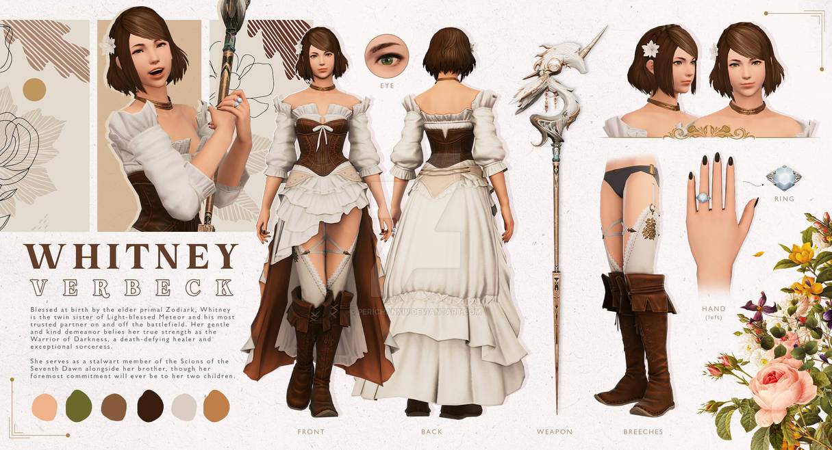 FFXIV Character Reference Sheet - Whitney Verbeck by PeriChanXIV on ... FFXIV Character Reference Sheet - Whitney Verbeck by PeriChanXIV on ...