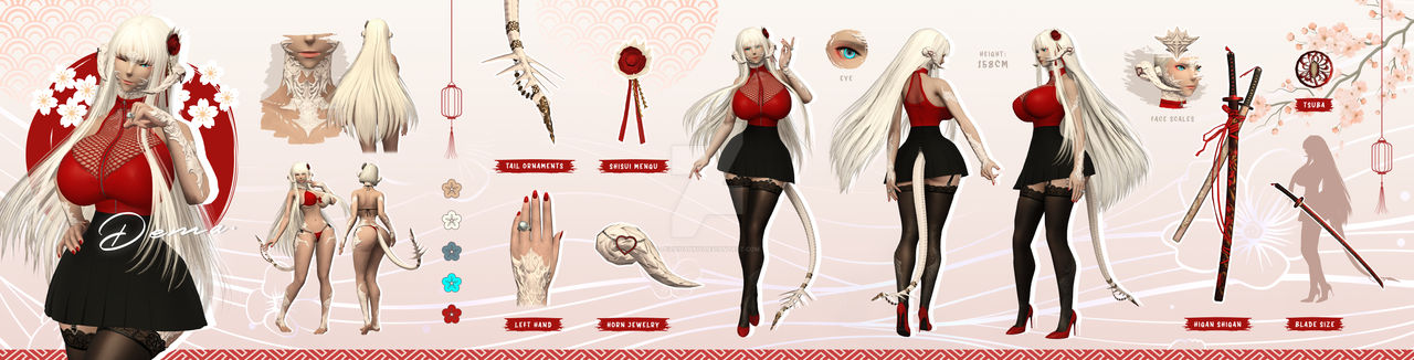 FFXIV Character Reference Sheet - Dema by PeriChanXIV on DeviantArt FFXIV Character Reference Sheet - Dema by PeriChanXIV on DeviantArt