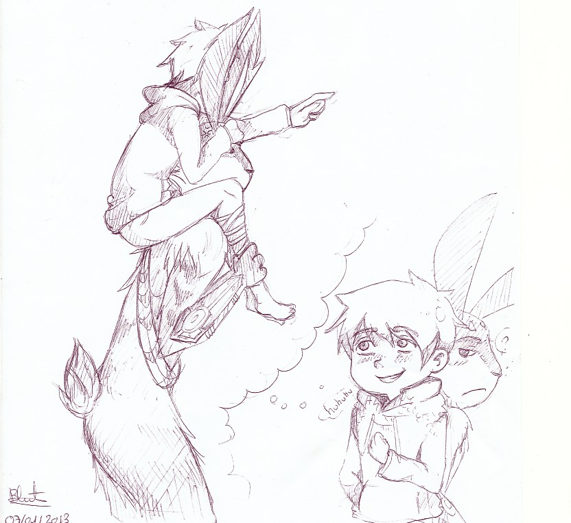 Jack Frost And Bunnymund 14 By Saeru Bleuts On Deviantart