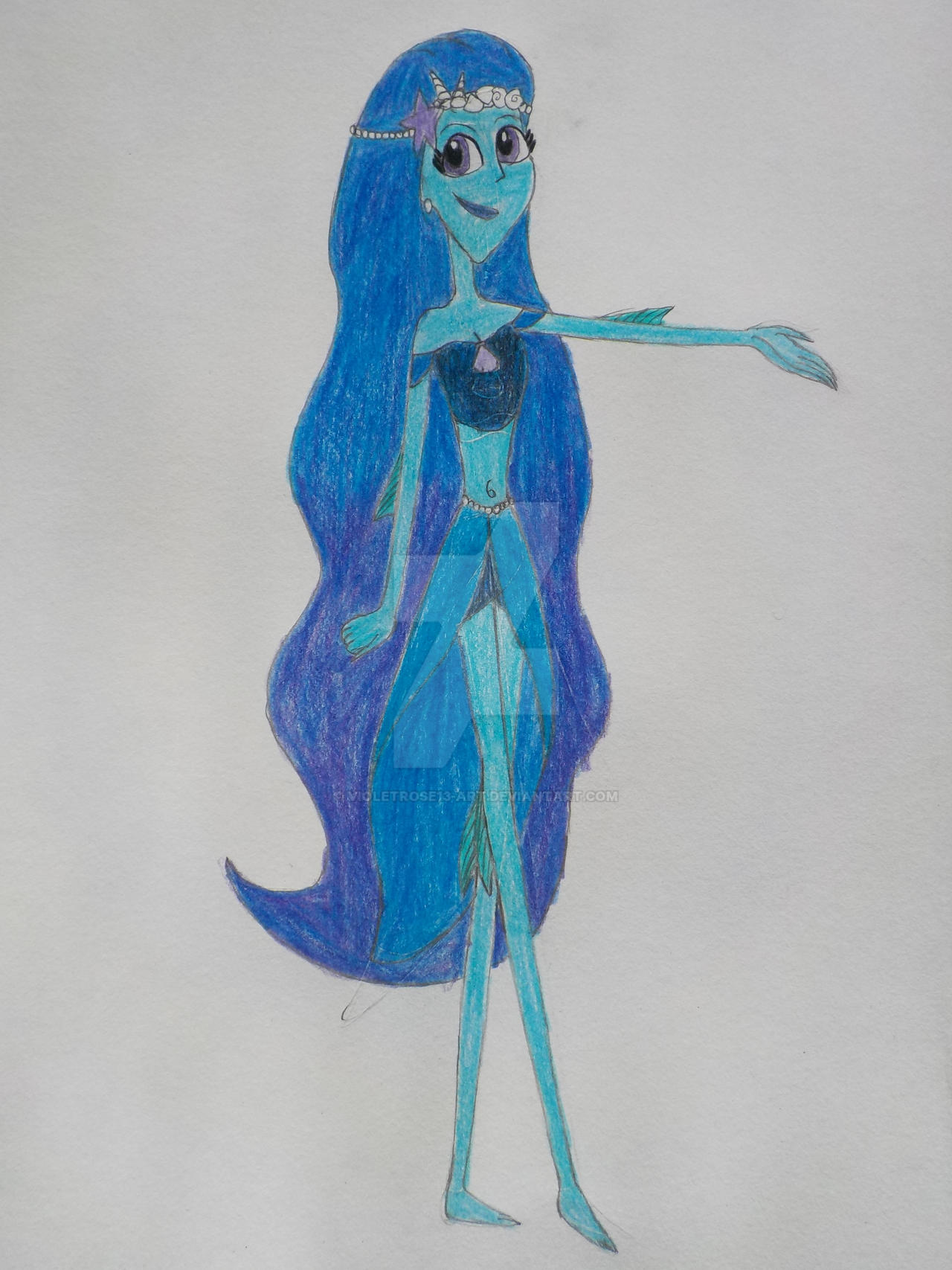 Amphitrite My Version By Violetrose13 Art On Deviantart