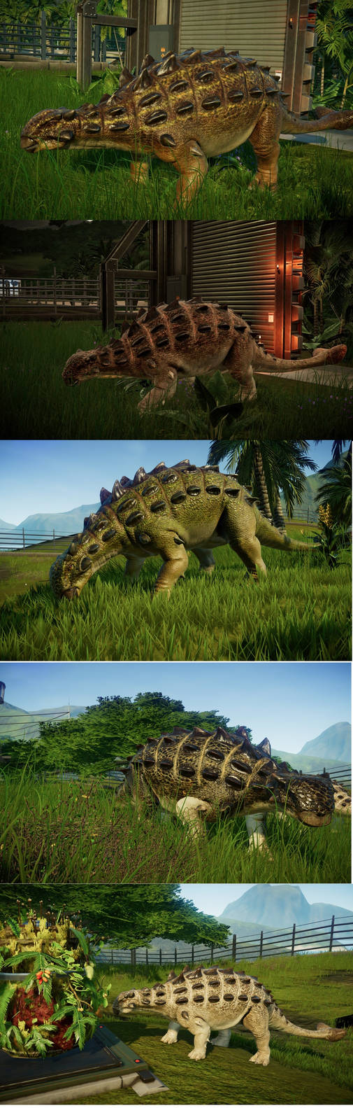 Jurassic World Evolution Euoplocephalus By Tyrannosaurusrex 123 On