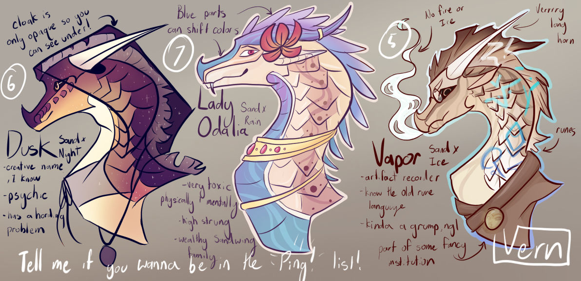 WoF Adopts (OPEN 1/3) by Vernderii on DeviantArt WoF Adopts (OPEN 1/3) by Vernderii on DeviantArt