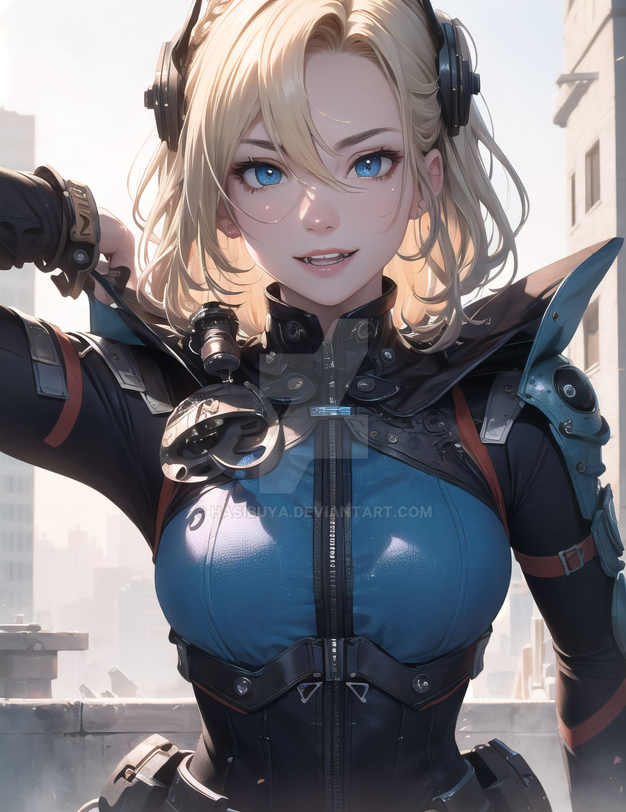 Mecha Girl 1 By Hasibuya On Deviantart