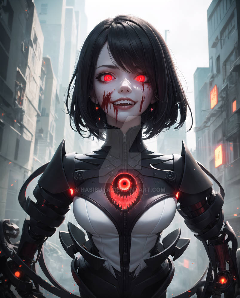 Pshyco Mecha Girl By Hasibuya On Deviantart