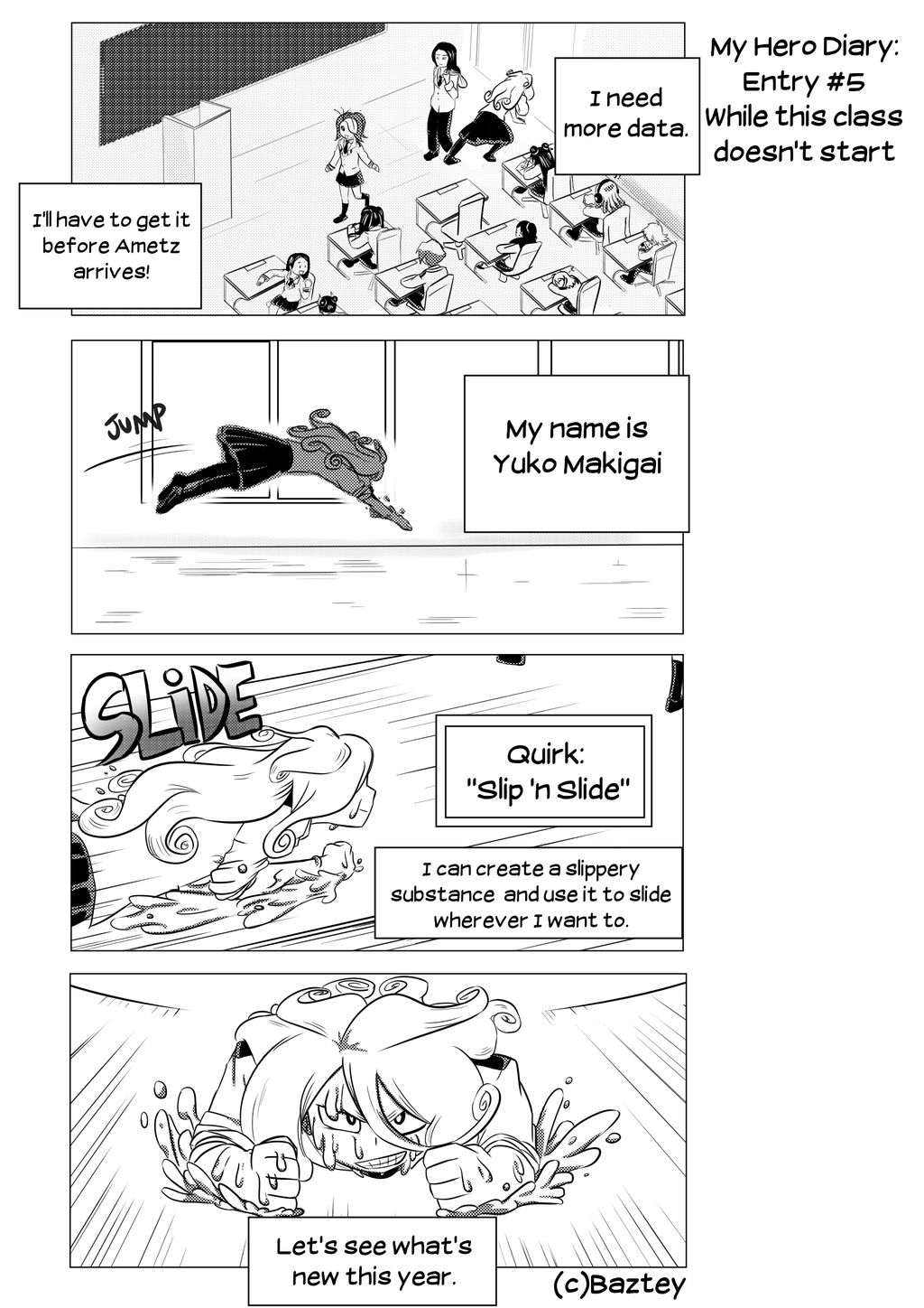My Hero Diary Entry #4 by Baztey on DeviantArt My Hero Diary Entry #4 by Baztey on DeviantArt