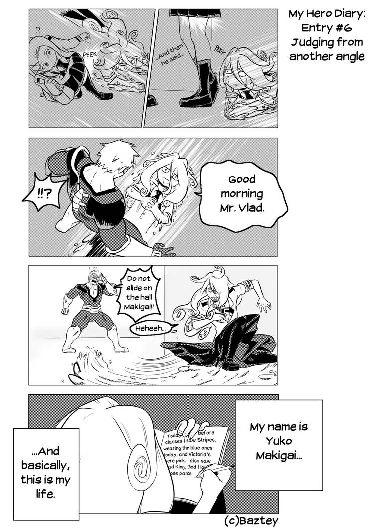 My Hero Diary Entry #6 by Baztey on DeviantArt My Hero Diary Entry #6 by Baztey on DeviantArt