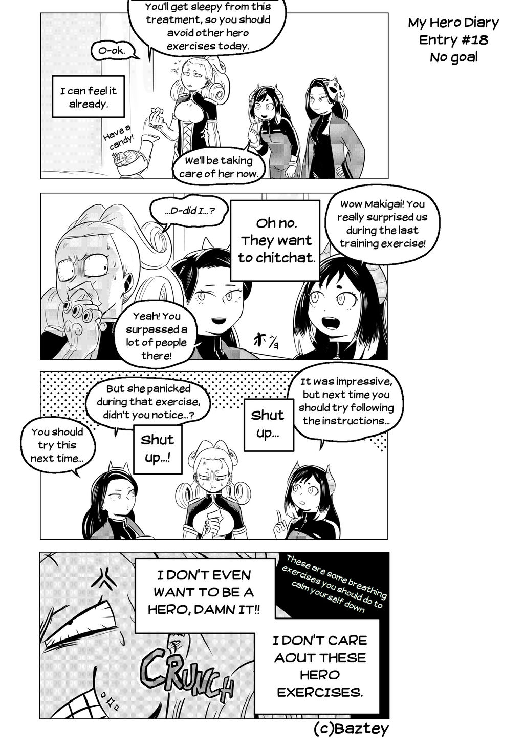 My Hero Diary Entry #17 by Baztey on DeviantArt My Hero Diary Entry #17 by Baztey on DeviantArt