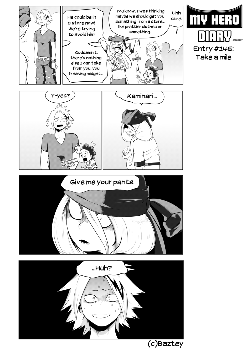 My Hero Diary Entry #145 by Baztey on DeviantArt My Hero Diary Entry #145 by Baztey on DeviantArt