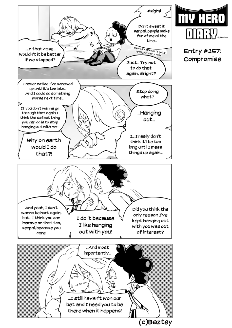 My Hero Diary Entry #157 by Baztey on DeviantArt My Hero Diary Entry #157 by Baztey on DeviantArt