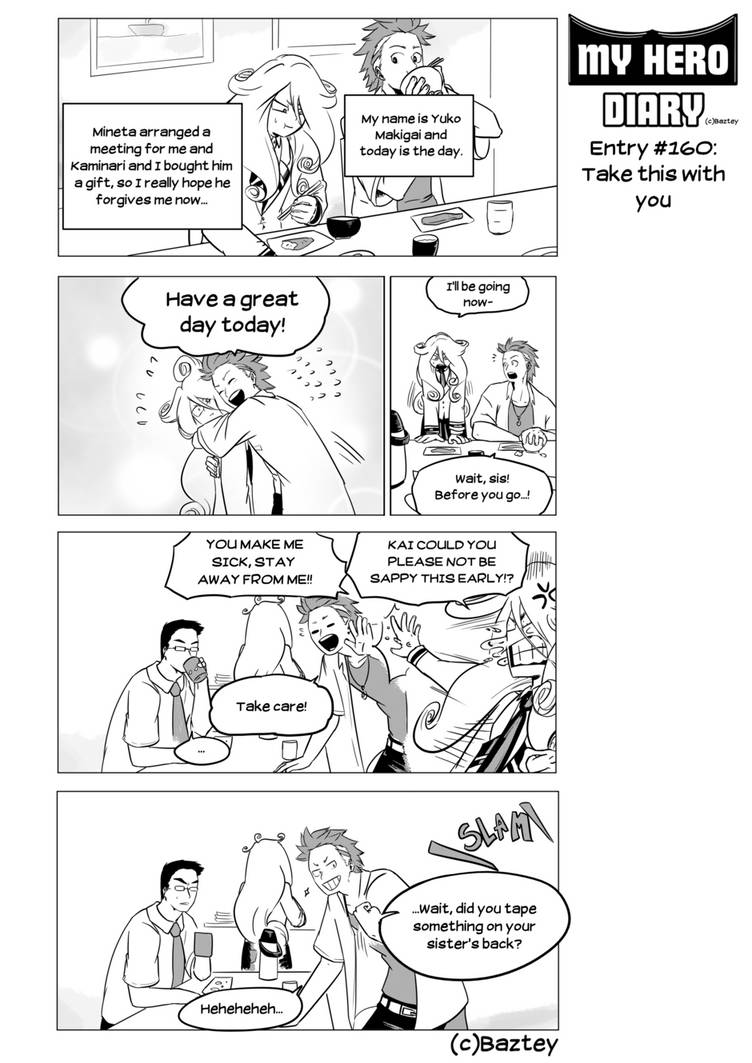 My Hero Diary Entry #160 by Baztey on DeviantArt My Hero Diary Entry #160 by Baztey on DeviantArt