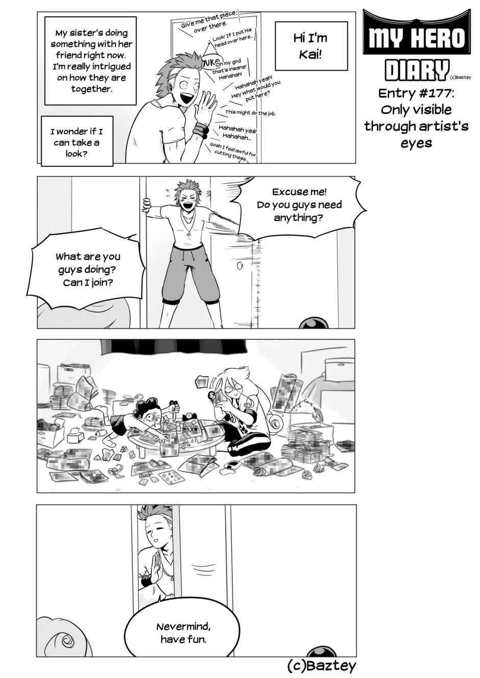 My Hero Diary Entry #177 by Baztey on DeviantArt My Hero Diary Entry #177 by Baztey on DeviantArt