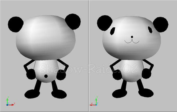 Bigger Panda Z 3D by Shadow-Raider02 on DeviantArt