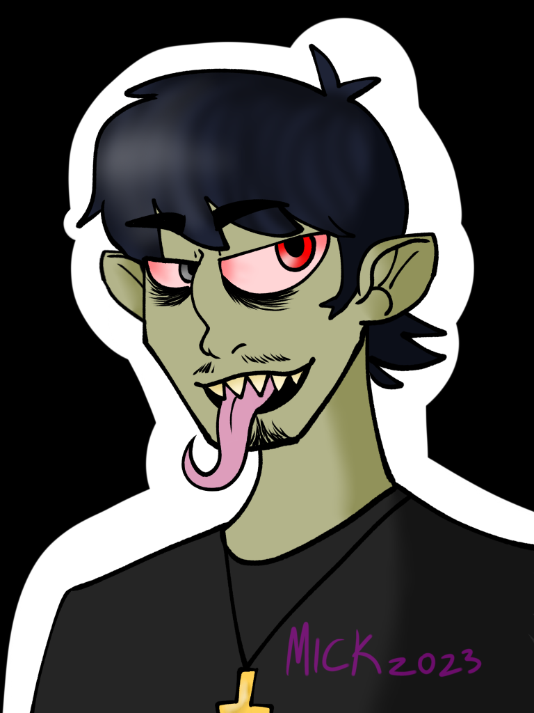 Murdoc Niccals Phase 1 Portrait By Battlejacketcrusader On Deviantart