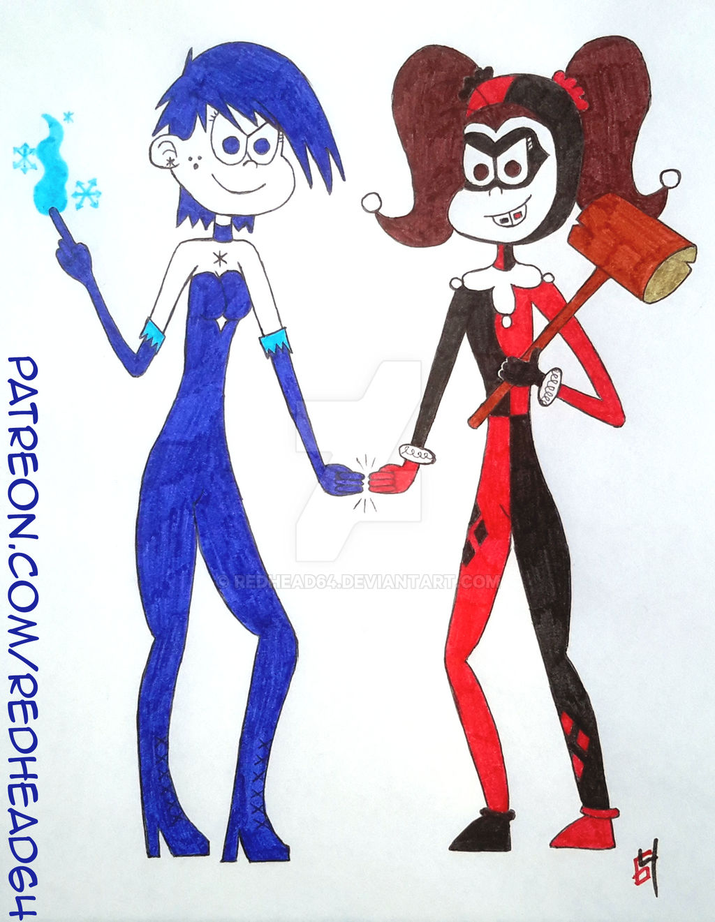 Luan As Harley Quinn On Thethemehouse Deviantart