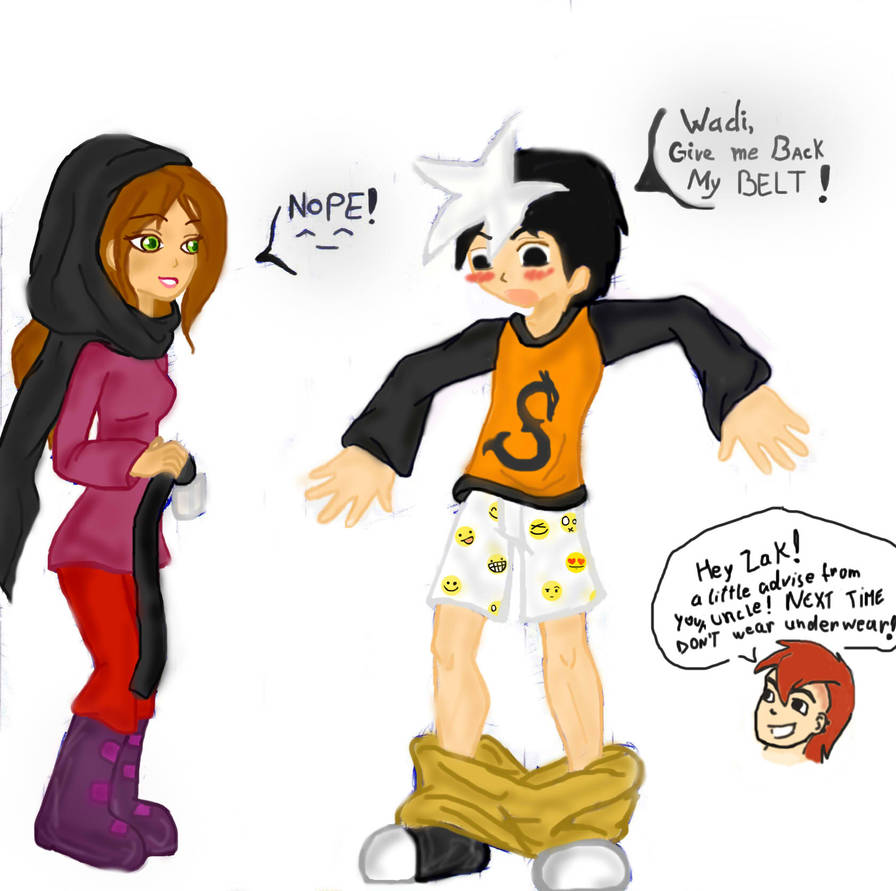 Pants Down Color By 0just0music0 On Deviantart
