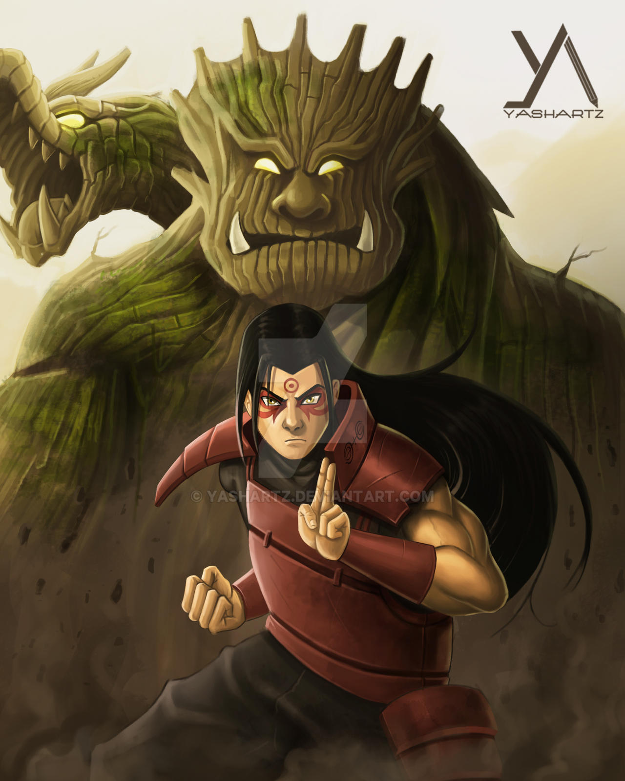 Hashirama Senju By Yashartz On Deviantart