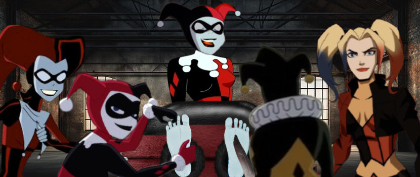 Request Harley Quinns Multiversal Tickle Session By Anonymous98776 On Deviantart