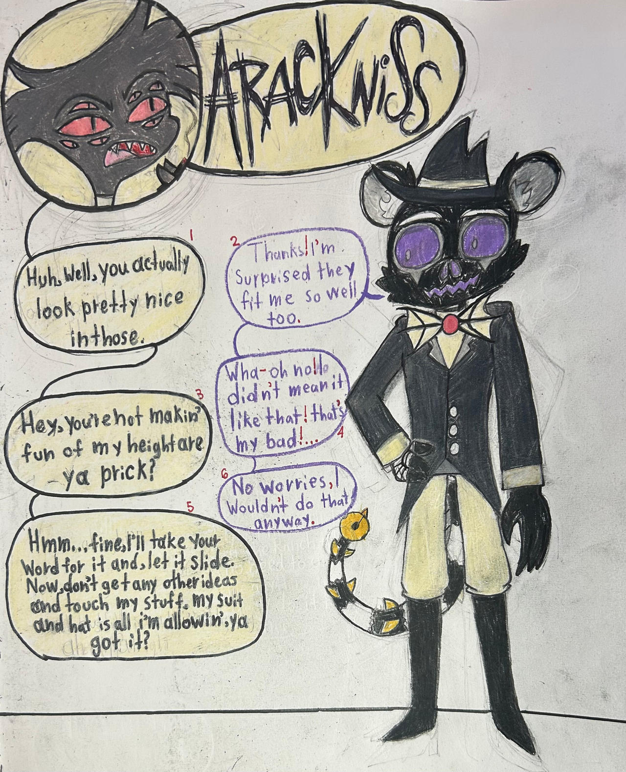 Hazbin Hotel Outfit Swap Arackniss By Fazscare87 On Deviantart