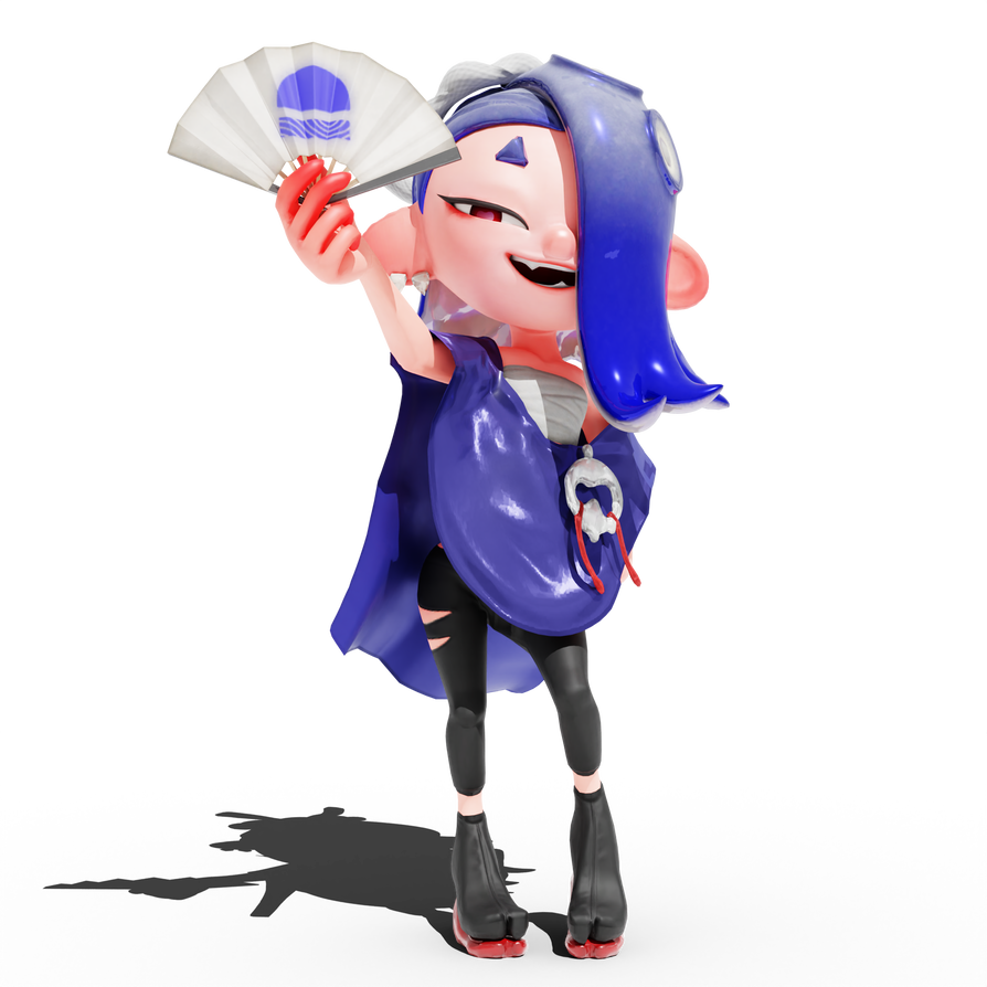 Splatoon 3 - Shiver Render by 14junes on DeviantArt Splatoon 3 - Shiver Render by 14junes on DeviantArt