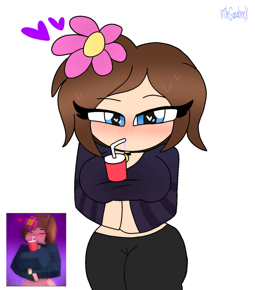 ~jenny Belle Just Drinking Her Soda~ By Xthegoodonex On Deviantart