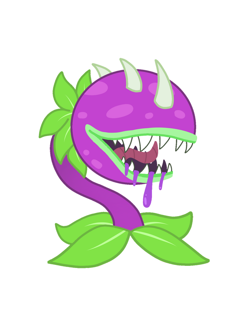 ~chomper~ Plants Vs Zombies By Xthegoodonex On Deviantart
