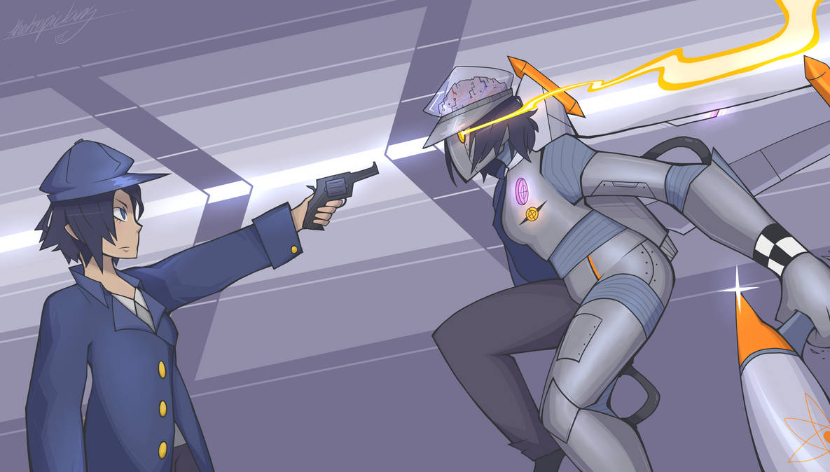 Naoto Vs Shadow Naoto By Nano Roar On Deviantart