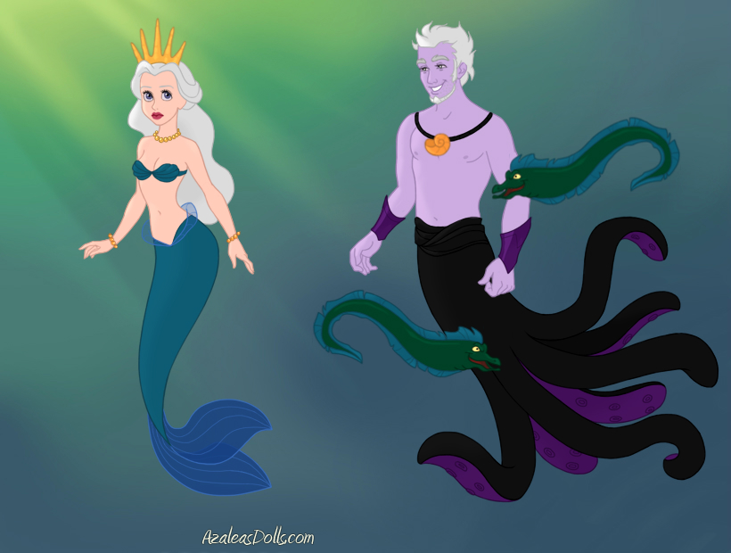Are Triton Ursula Brother And Sister The Little Merma