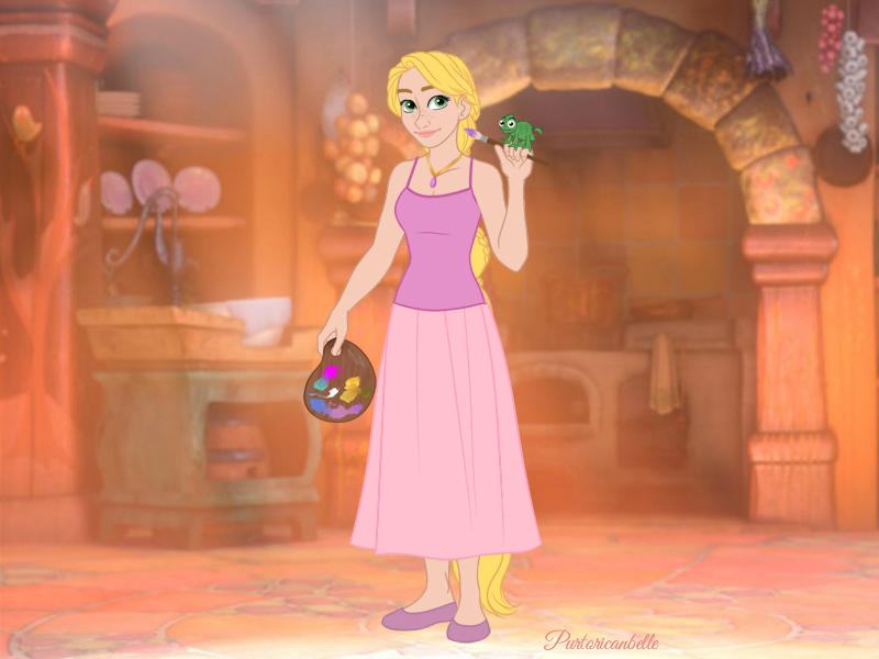Modern Day Rapunzel By Ladyfayetale On Deviantart