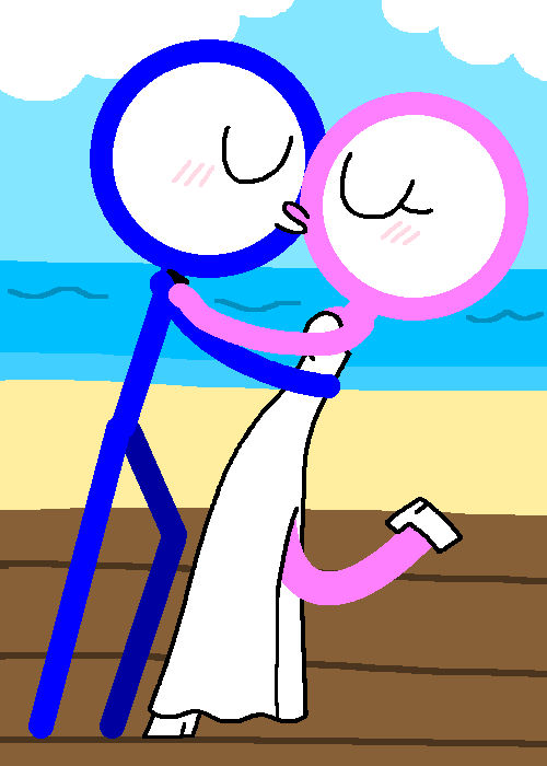 Bluey And Rosys Wedding By Enophano On Deviantart