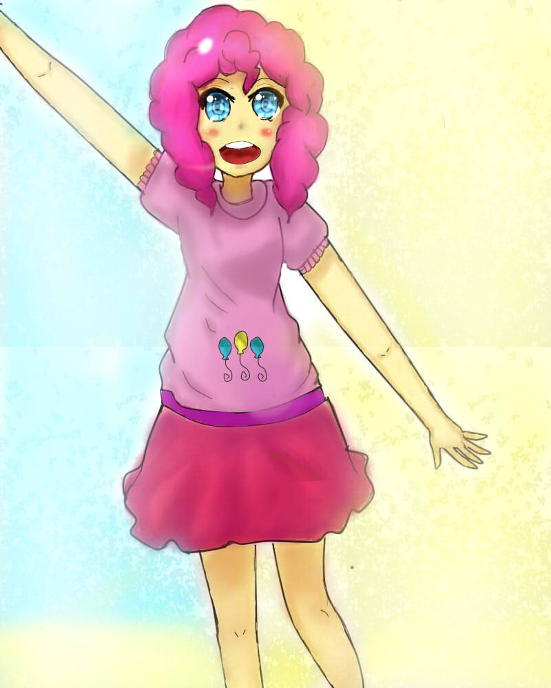 Pinkie Pie Anime Style By Nyansapphire On Deviantart