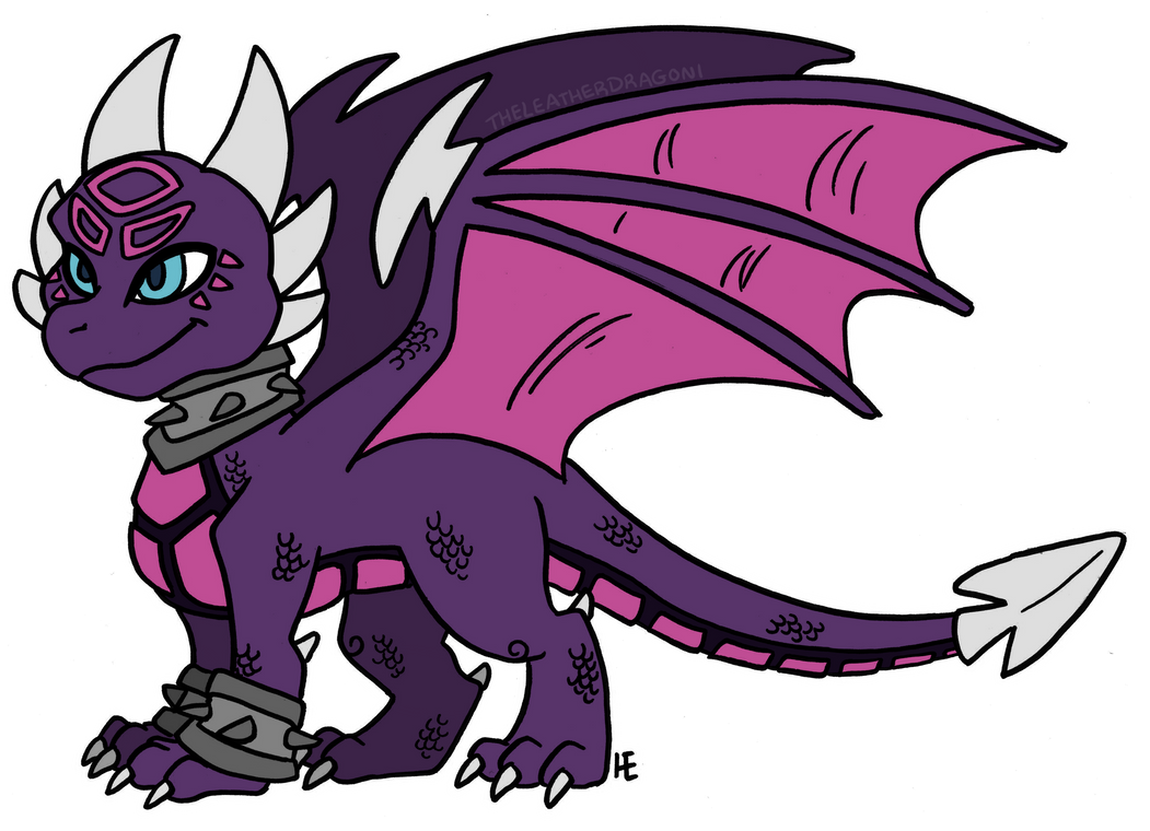 Fanart Skylanders Cynder Ref By Theleatherdragoni On Deviantart