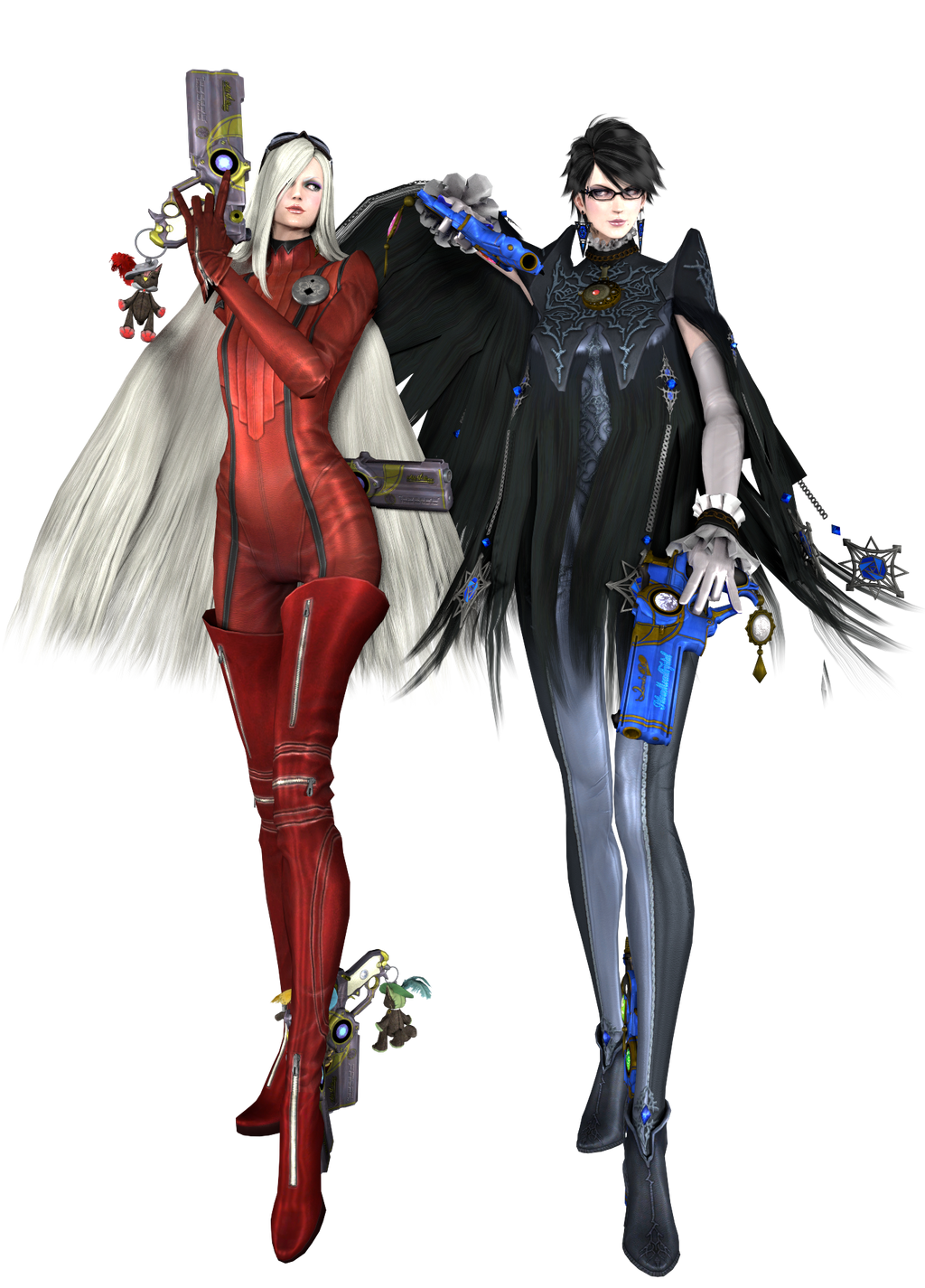 Bayonetta And Jeanne Ready To Fight By Silvermooncrystal On Deviantart