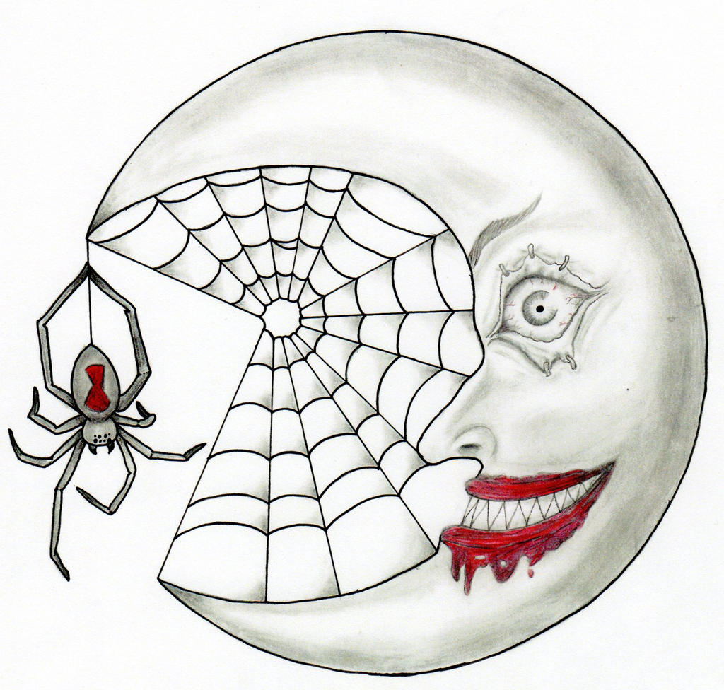 Creepy Moon By Henrileftie On Deviantart