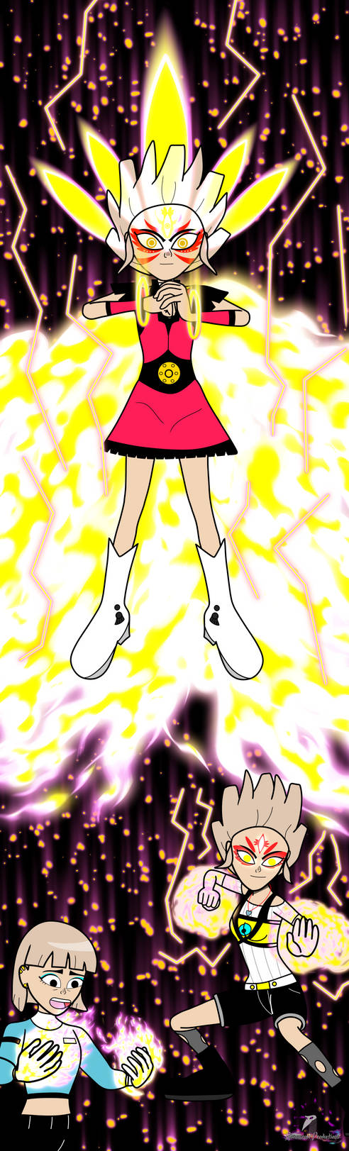Jentry Chau Vs The Underworld By Michaelravencroft On Deviantart