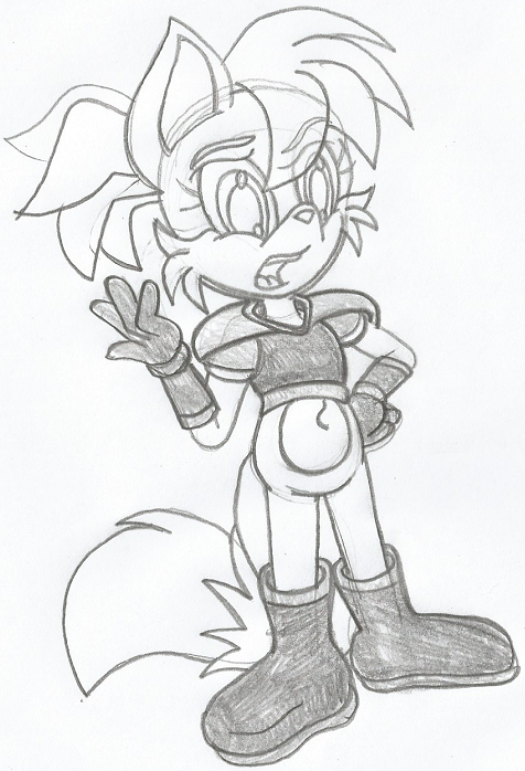 Battle Gear Fiona Fox Sketch By Darkzadar Zero On Deviantart