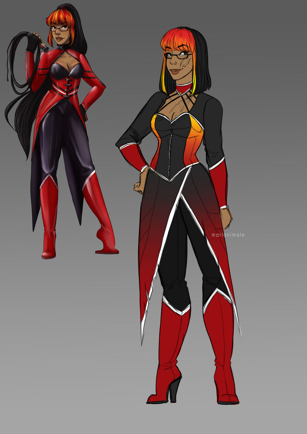 Rwby Oc Sunset Stone Timeskip Redesign By Speakforyourselves On Deviantart