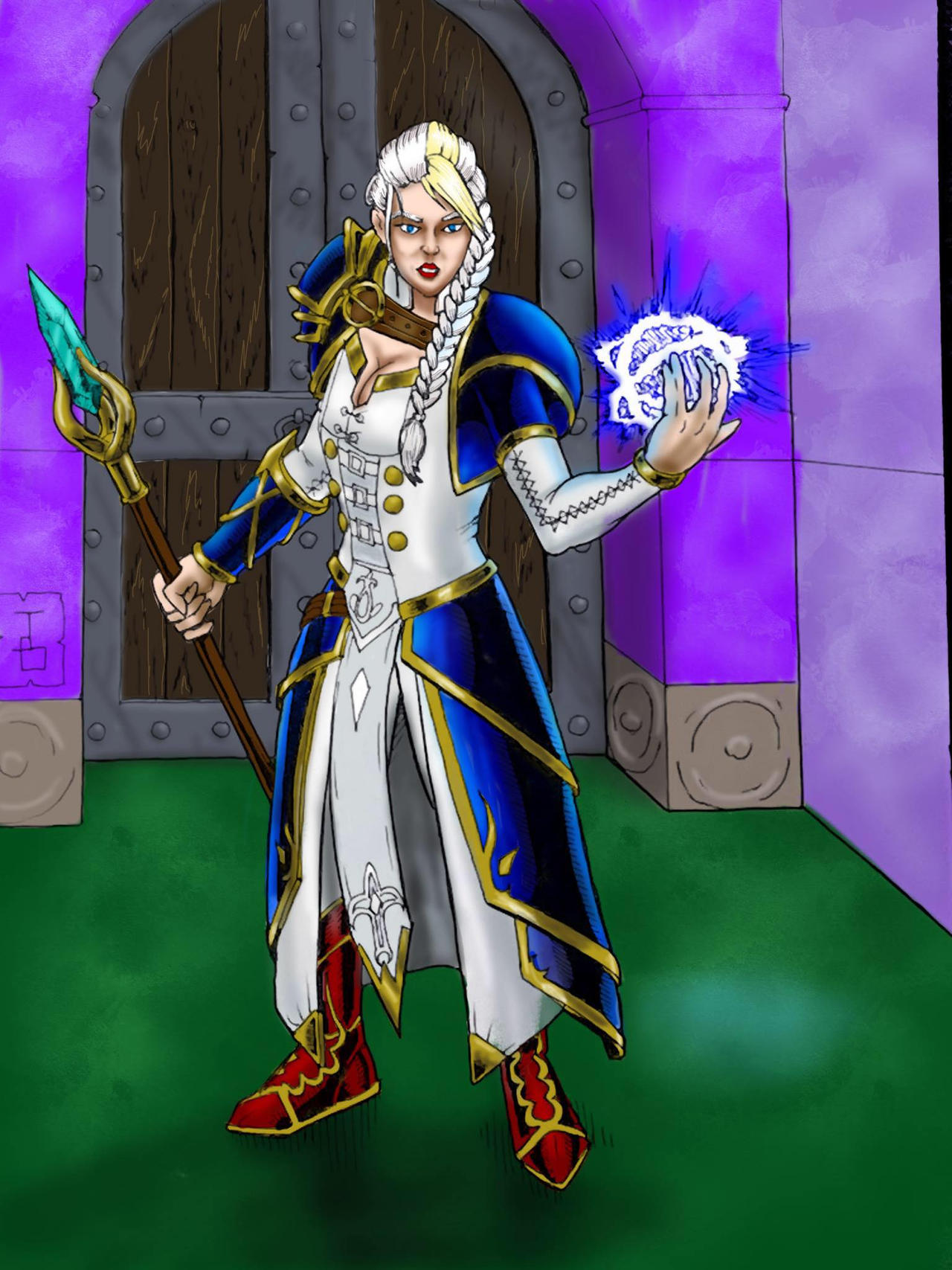 Jaina Proudmore by eoshek on DeviantArt Jaina Proudmore by eoshek on DeviantArt