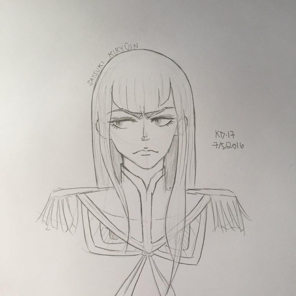 Satsuki Kiryuin Fan Art By Kd 17 On Deviantart