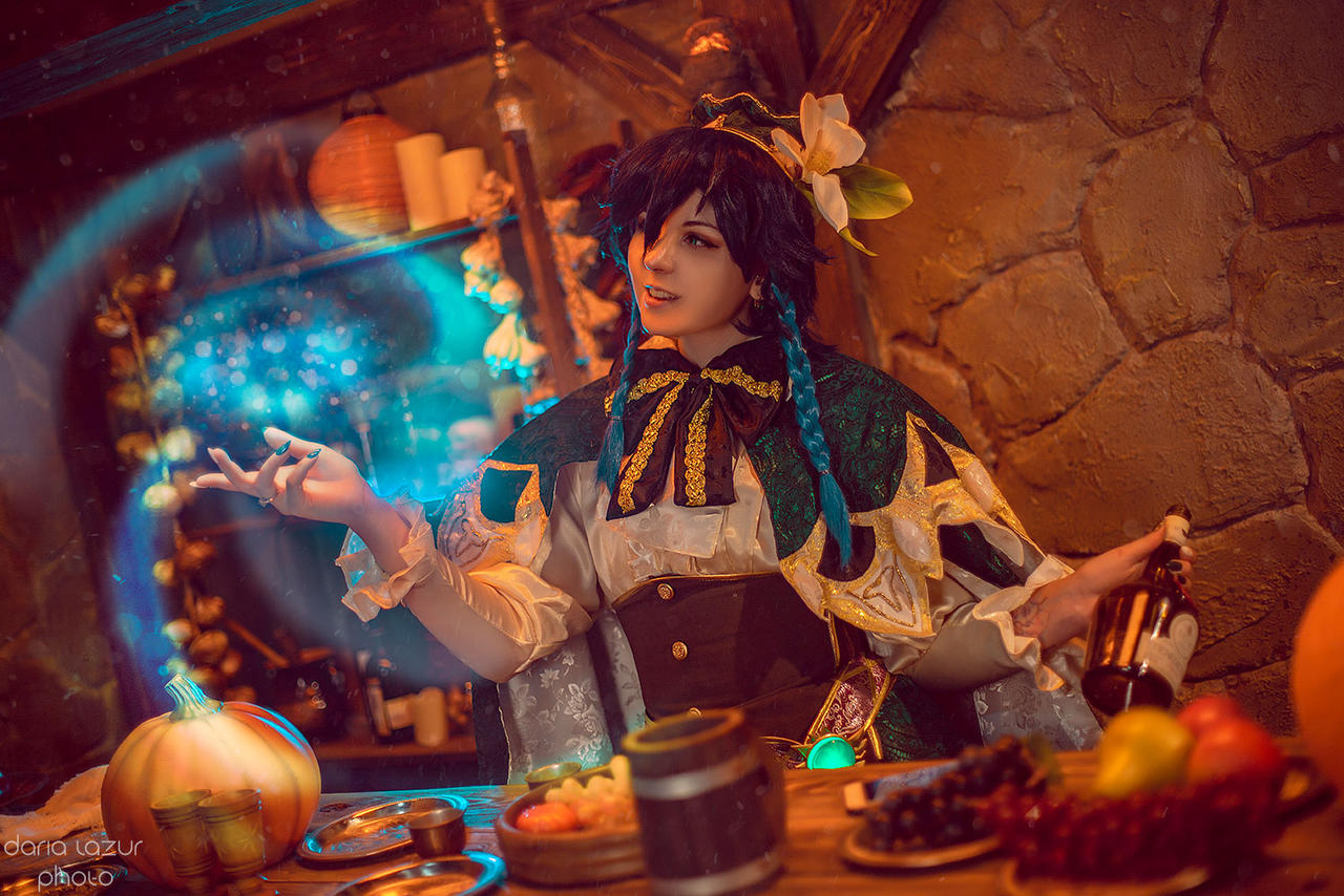 Genshin Impact Venti Cosplay By Daria Lazur On Deviantart