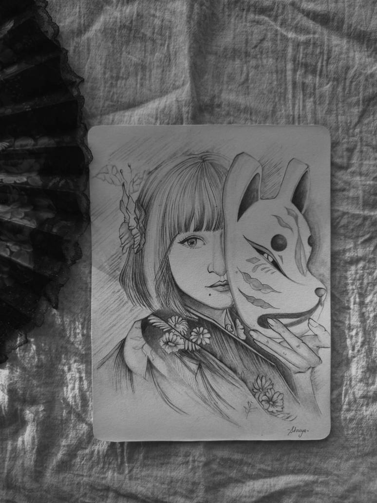 The Kitsune Girl By Shxyea On Deviantart